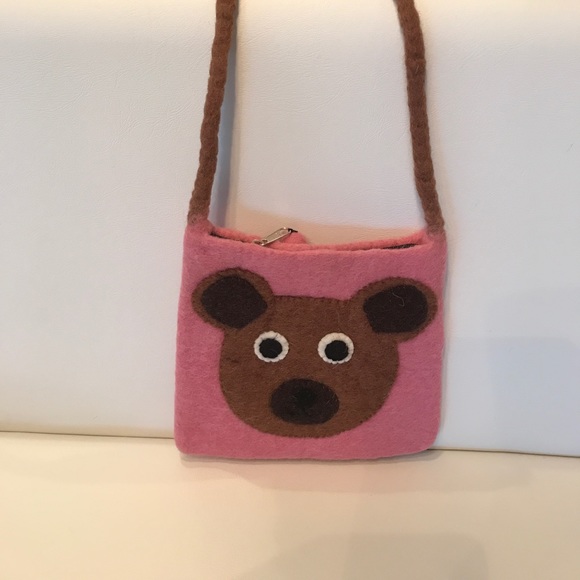 Handmade | Accessories | Kids Animal Purse Elephant Monkey Bear Giraffe ...